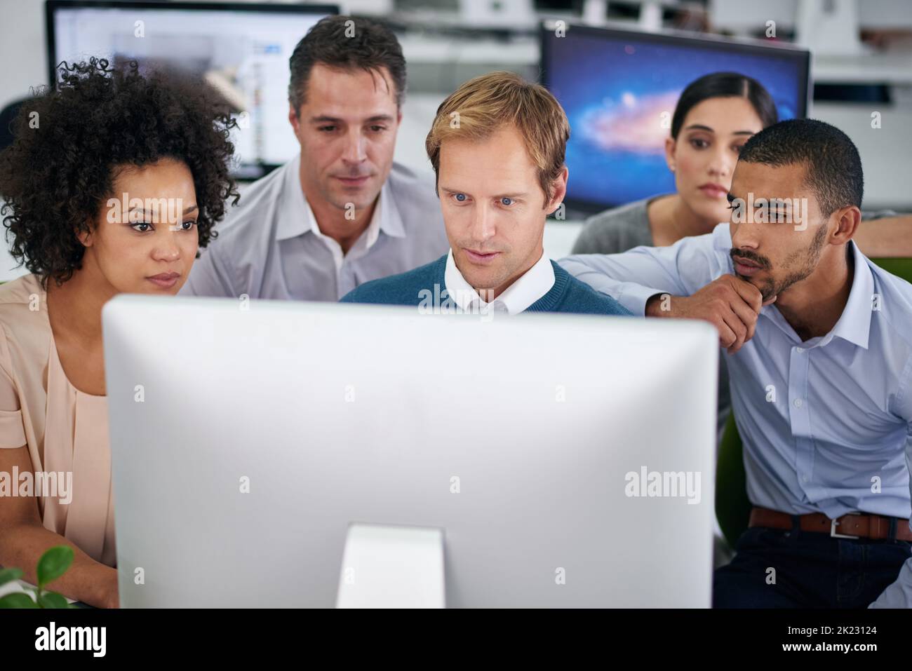 Working together for a greater outcome. a group of creative ...
