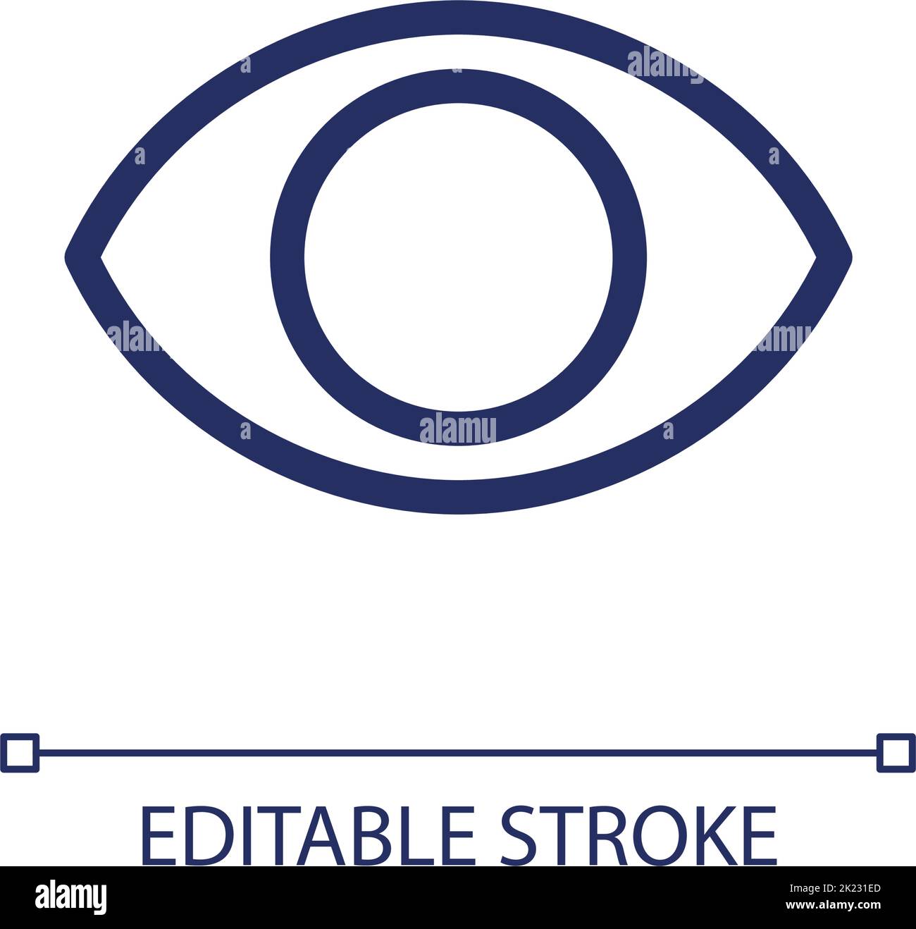 Eye pixel perfect linear ui icon Stock Vector Image & Art - Alamy Eye pixel perfect linear ui icon Stock Vector Image & Art - Alamy