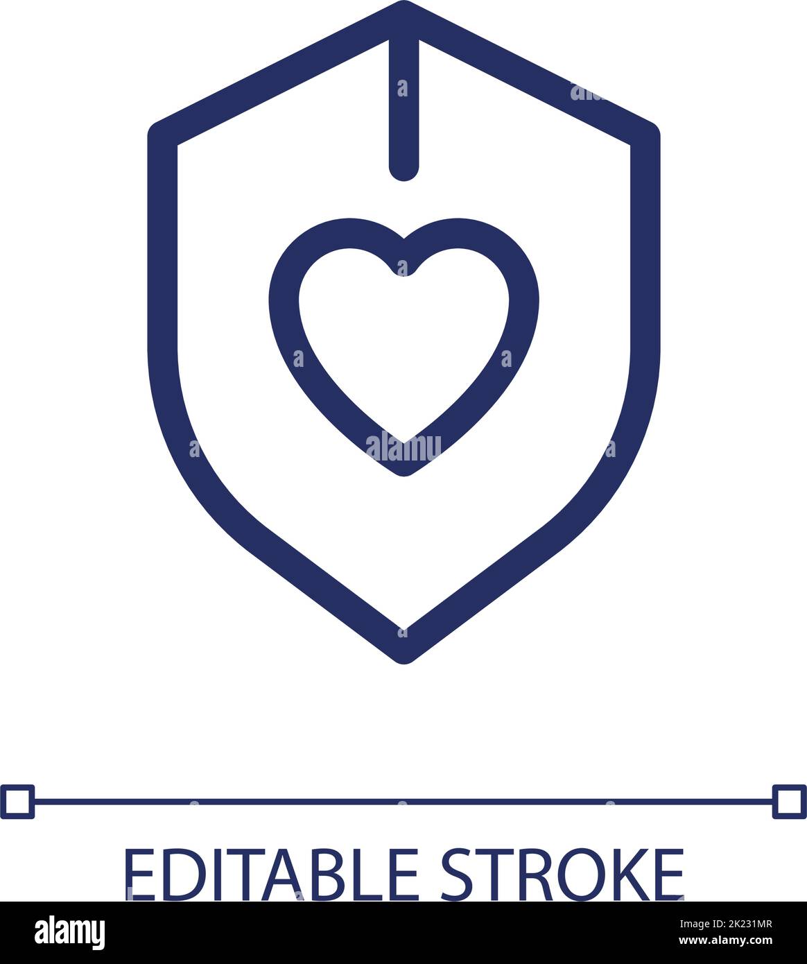 Immune system immunity line Cut Out Stock Images & Pictures - Alamy