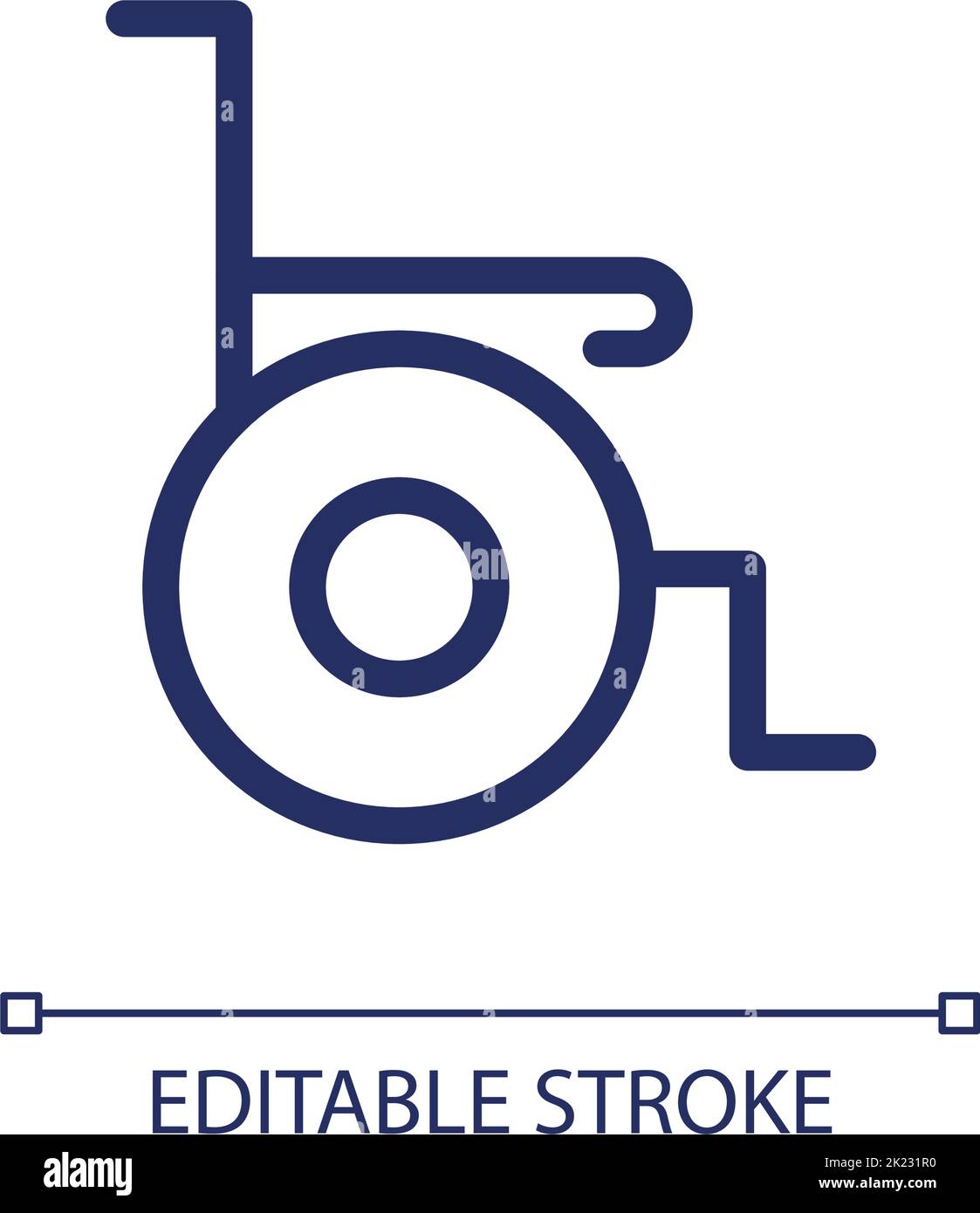 Wheelchair pixel perfect linear ui icon Stock Vector Image & Art - Alamy Wheelchair pixel perfect linear ui icon Stock Vector Image & Art - Alamy