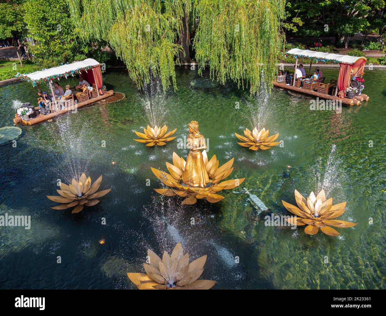 Rust, Germany - September 1, 2022: Europa-Park is the largest theme ...