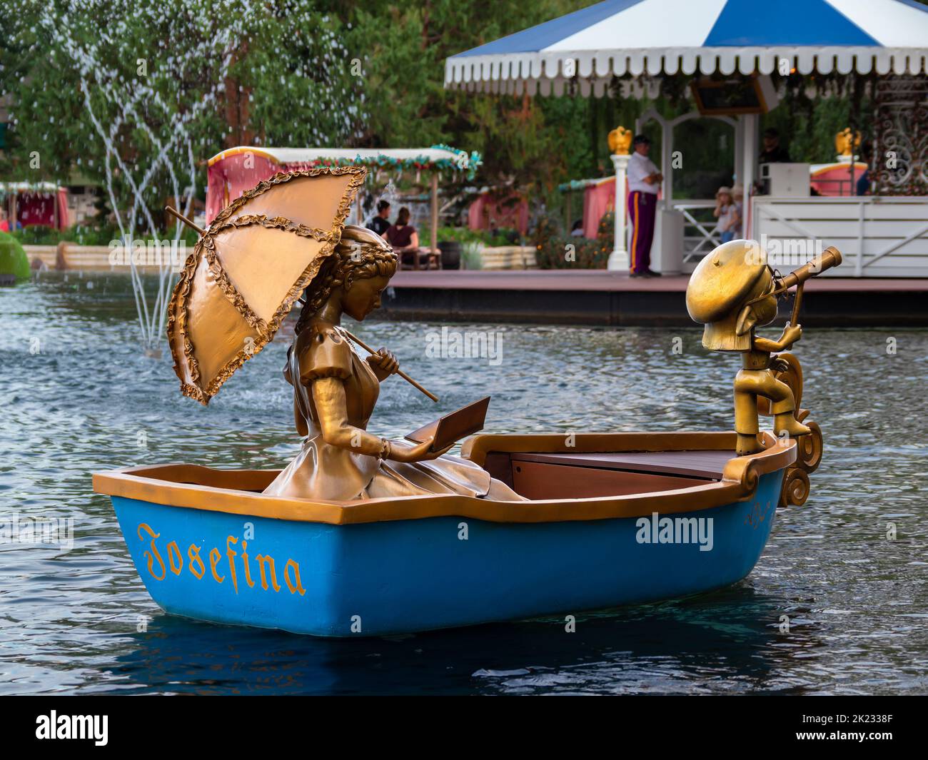 Rust, Germany - September 1, 2022: Europa-Park is the largest theme ...