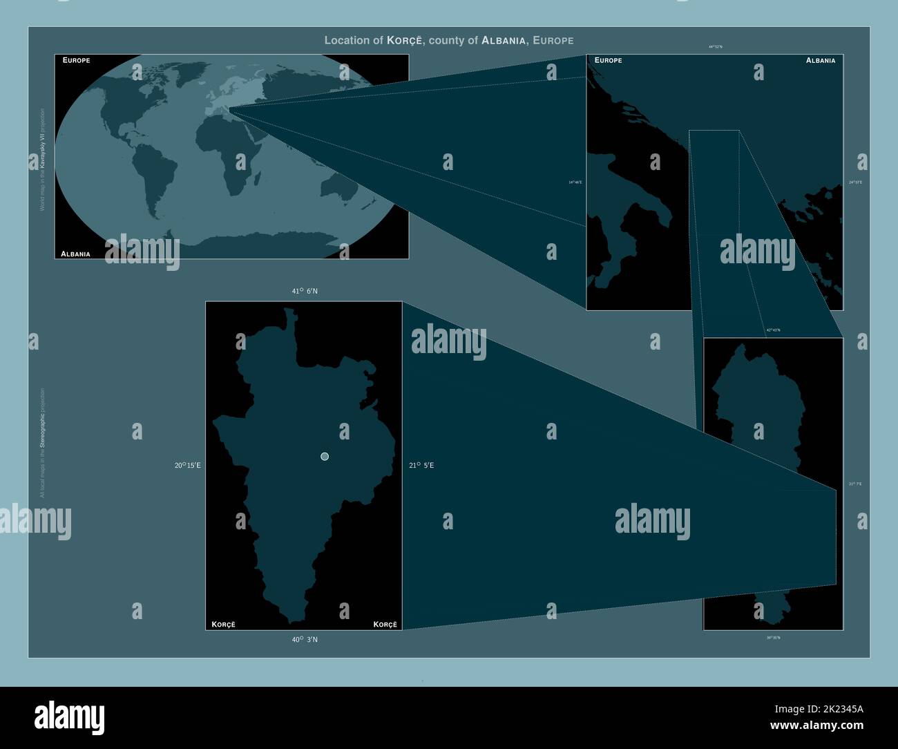 Korce Stock Vector Images - Alamy