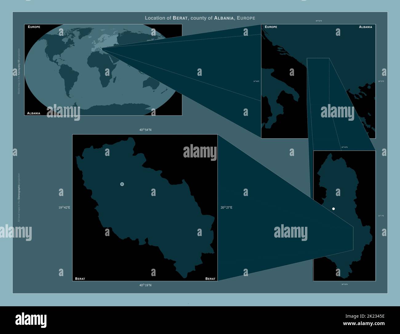Berat map Stock Vector Images - Alamy