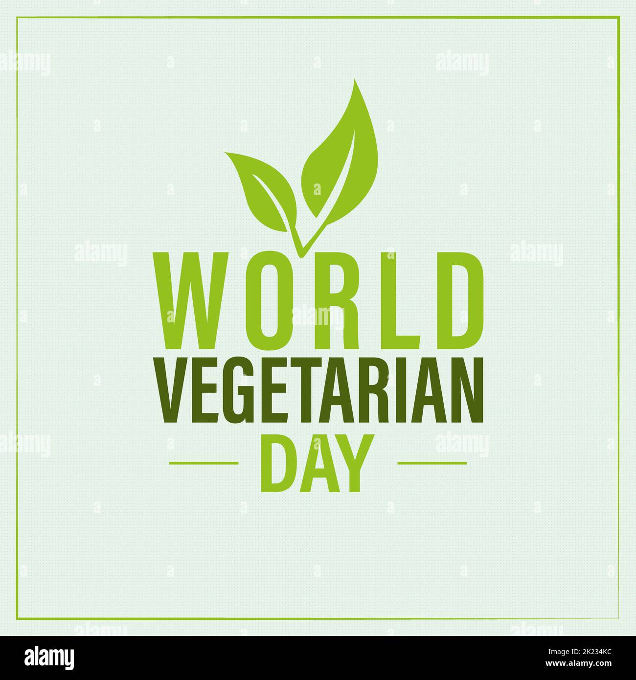 World Vegetarian Day. It is celebrated on 1 October every year ...