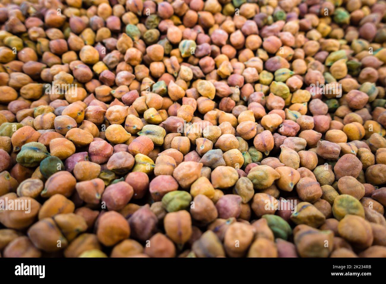 Black Chana (cicer arietinum) . Close up shot of Dried Organic Black ...