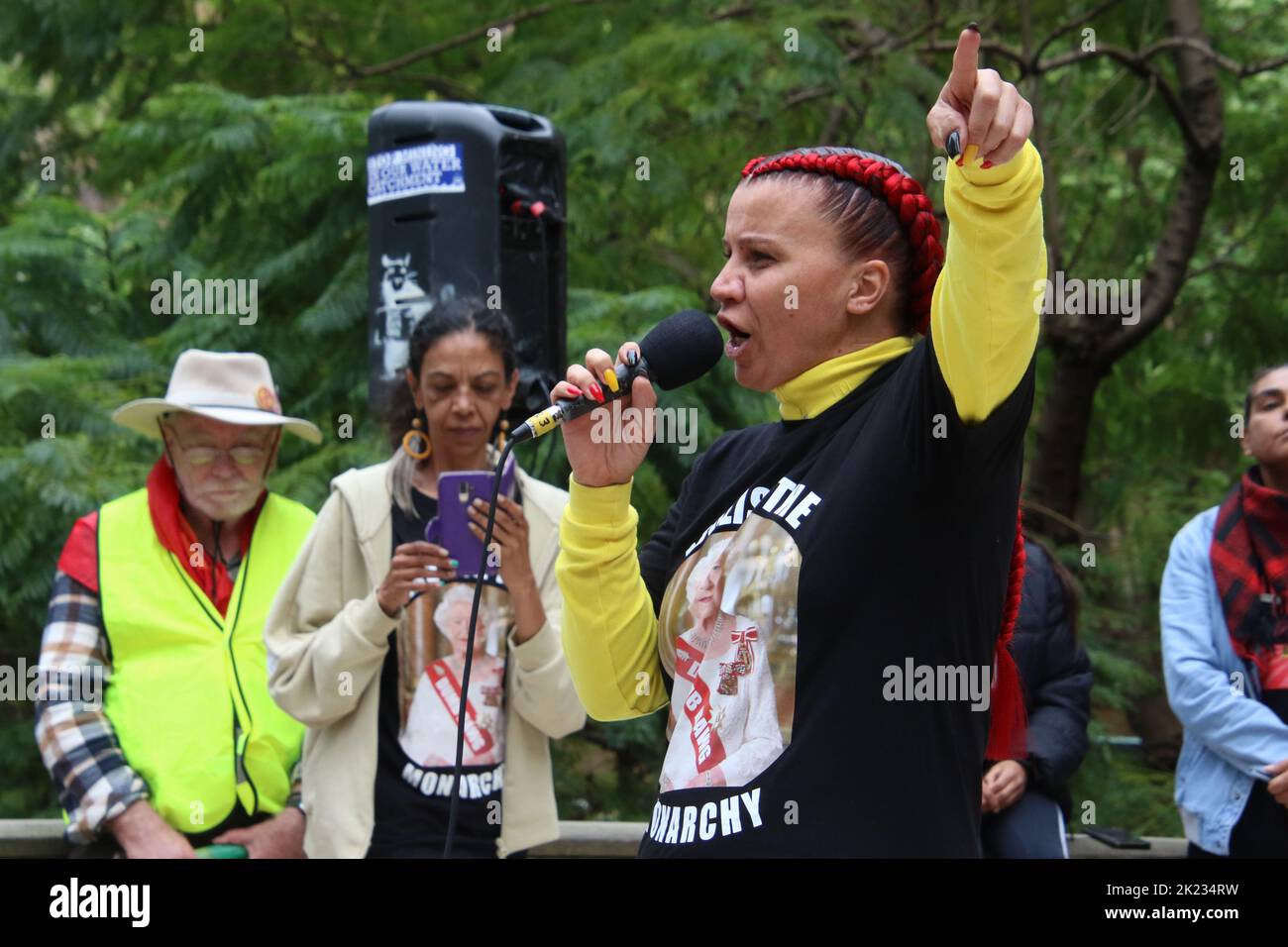 Sydney, Australia. 22nd September 2022. FISTT (Fighting In Solidarity ...