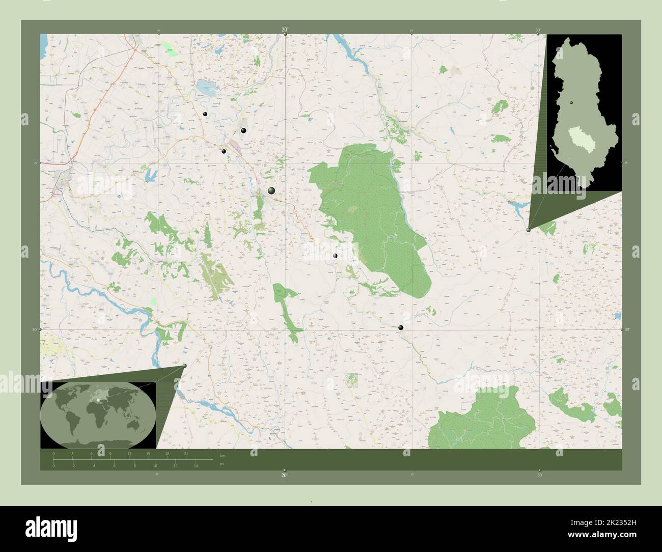 Berat map hi-res stock photography and images - Alamy