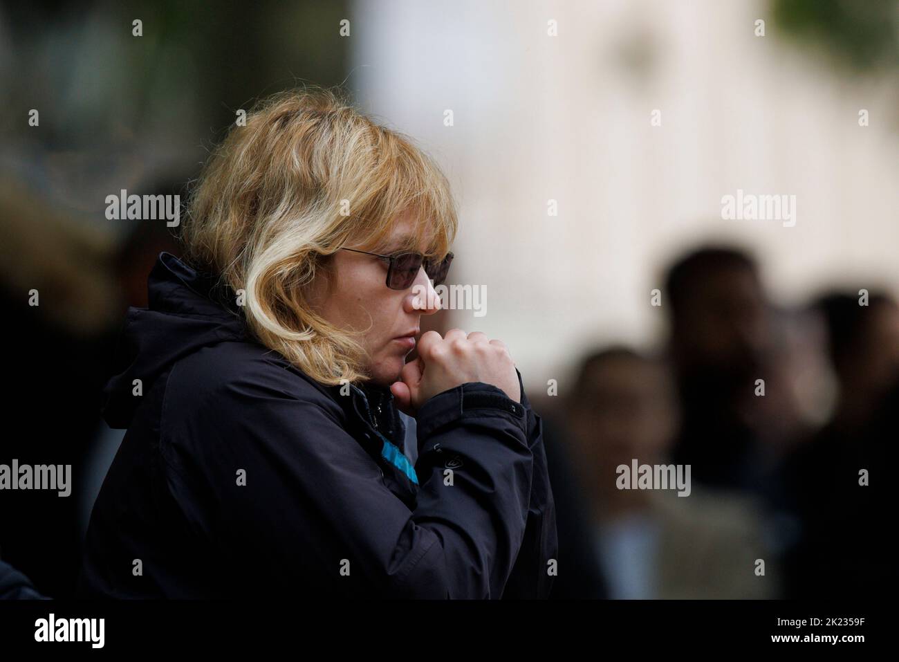 The State Funeral of Her Majesty Queen Elizabeth II, seen from The Mall ...