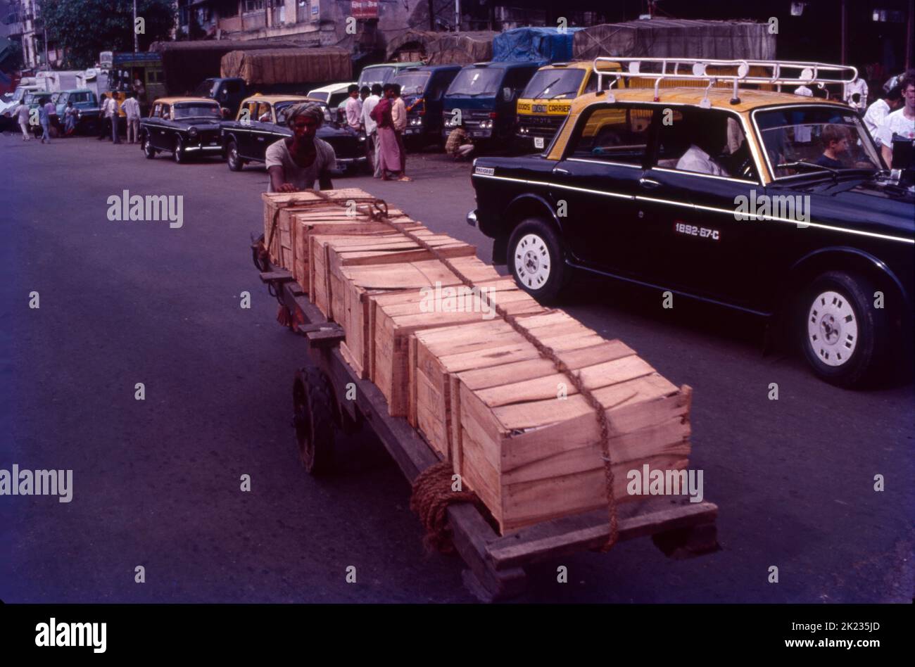 Indian cart puller hi-res stock photography and images - Alamy