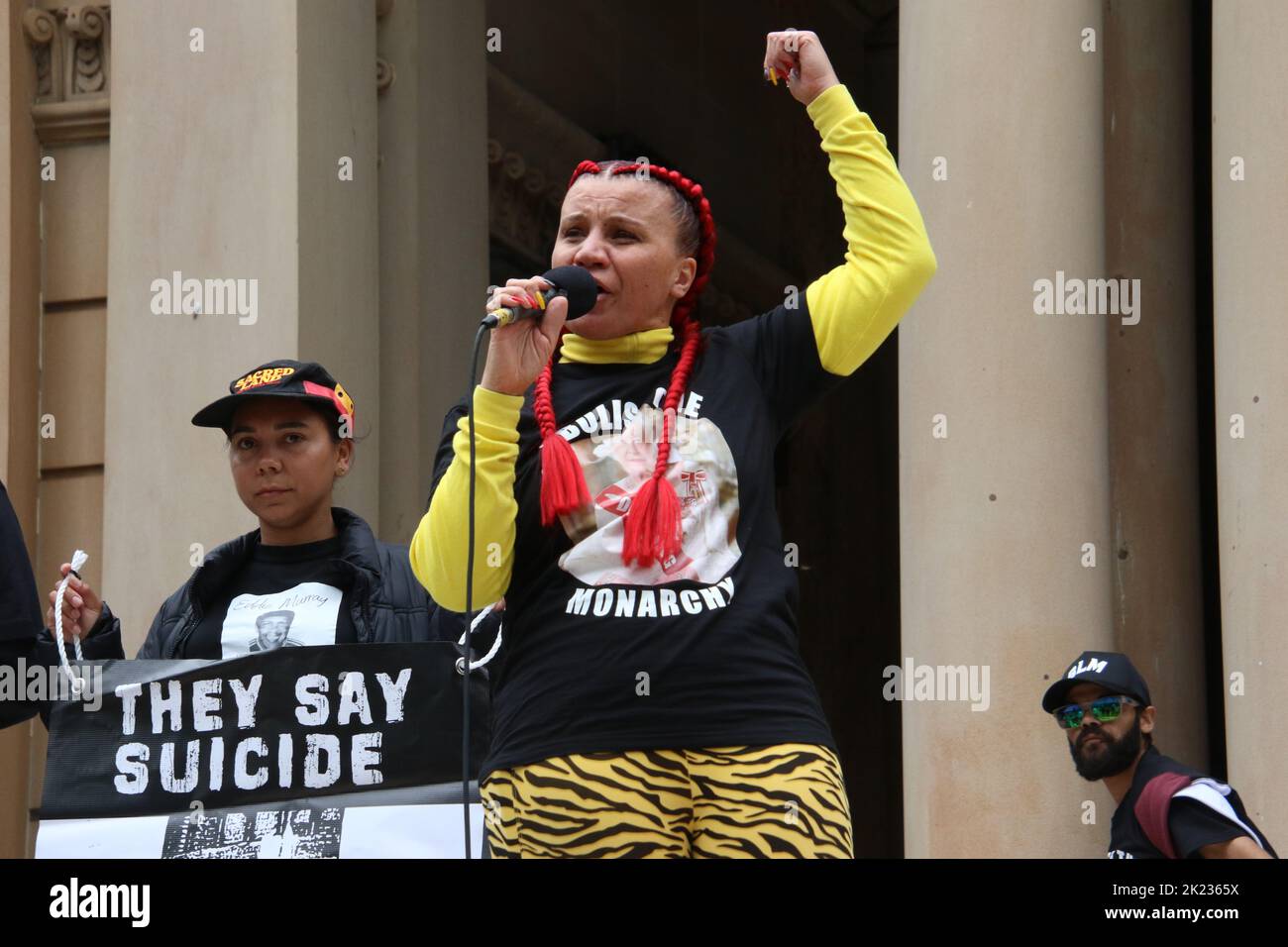 Sydney, Australia. 22nd September 2022. FISTT (Fighting In Solidarity ...