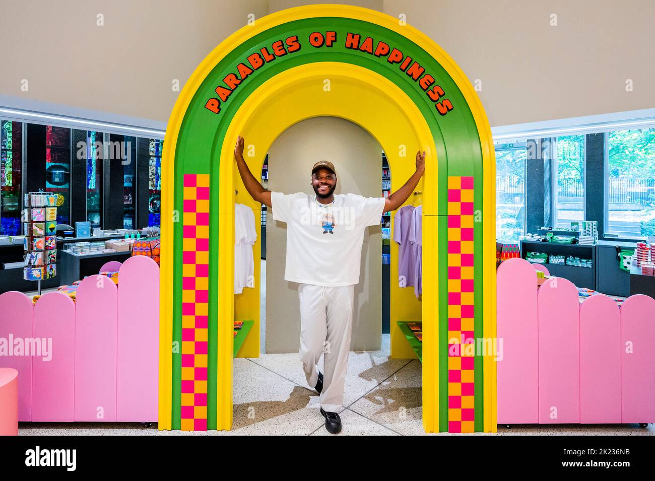 London, UK. 22nd Sep, 2022. Yinka Ilori a feature designed by him in ...