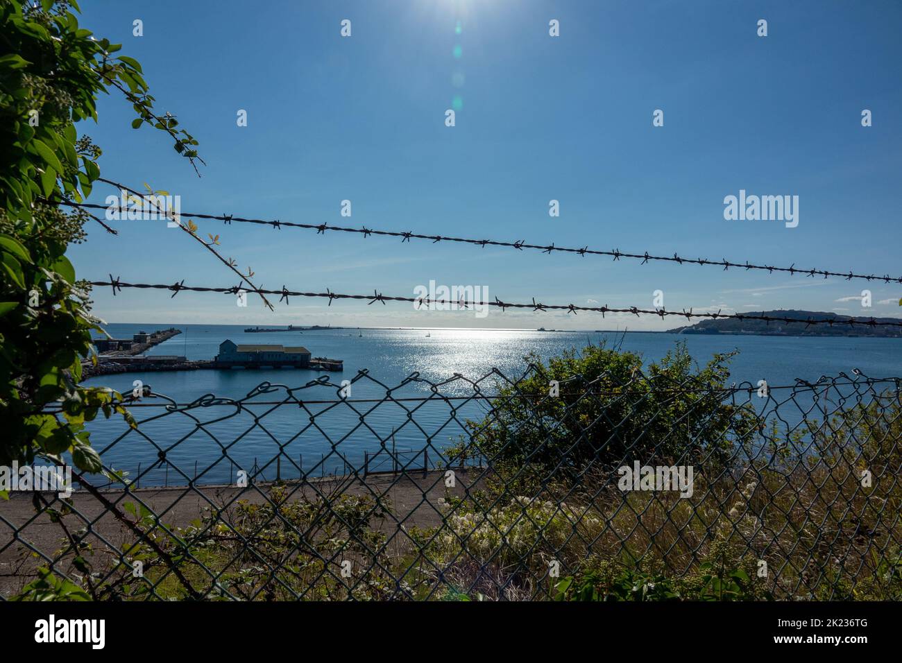 Portland breakwater fort hi-res stock photography and images - Alamy