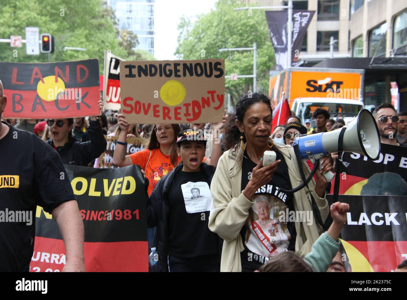 Sydney, Australia. 22nd September 2022. FISTT (Fighting In Solidarity ...
