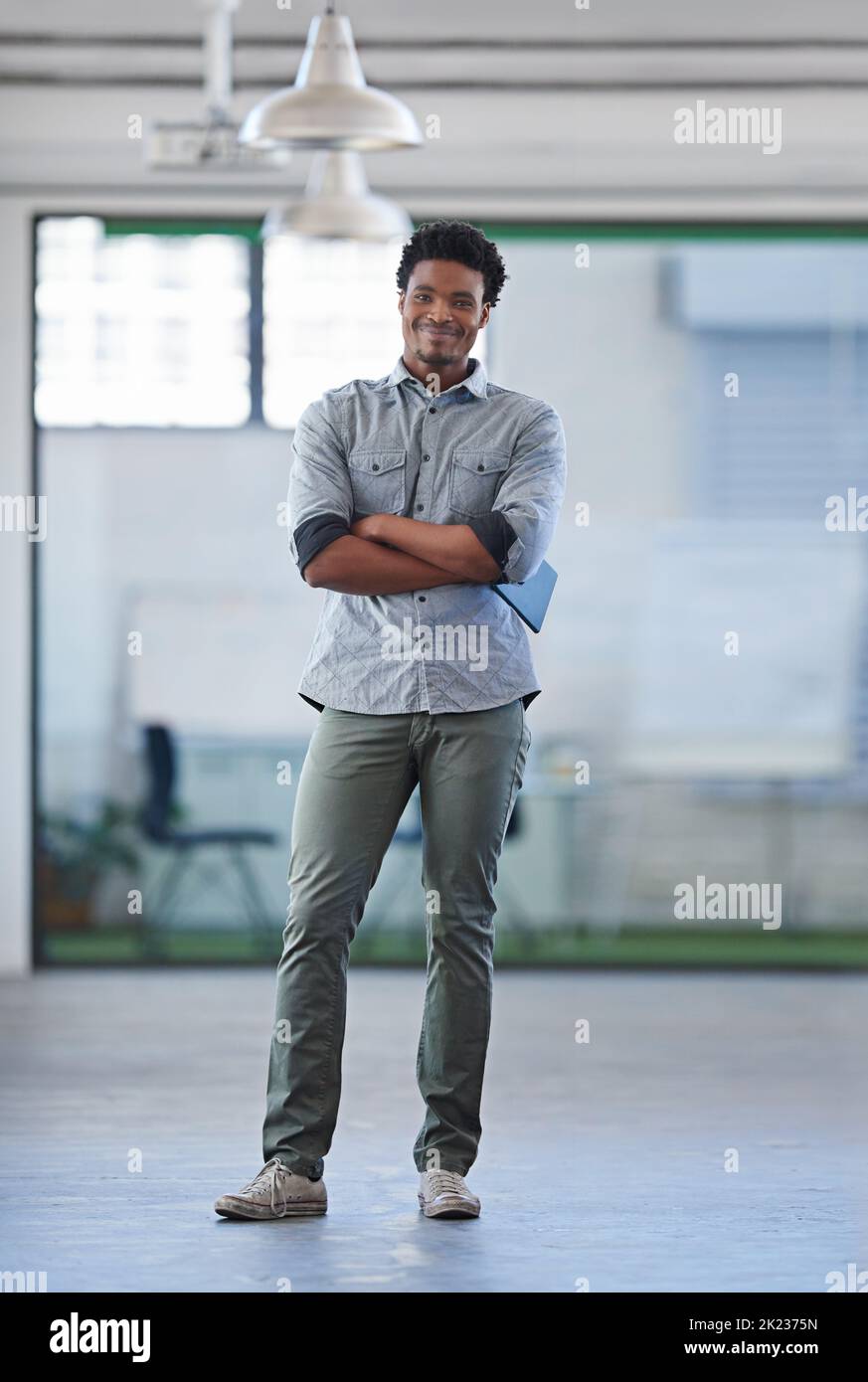 Office Man Standing