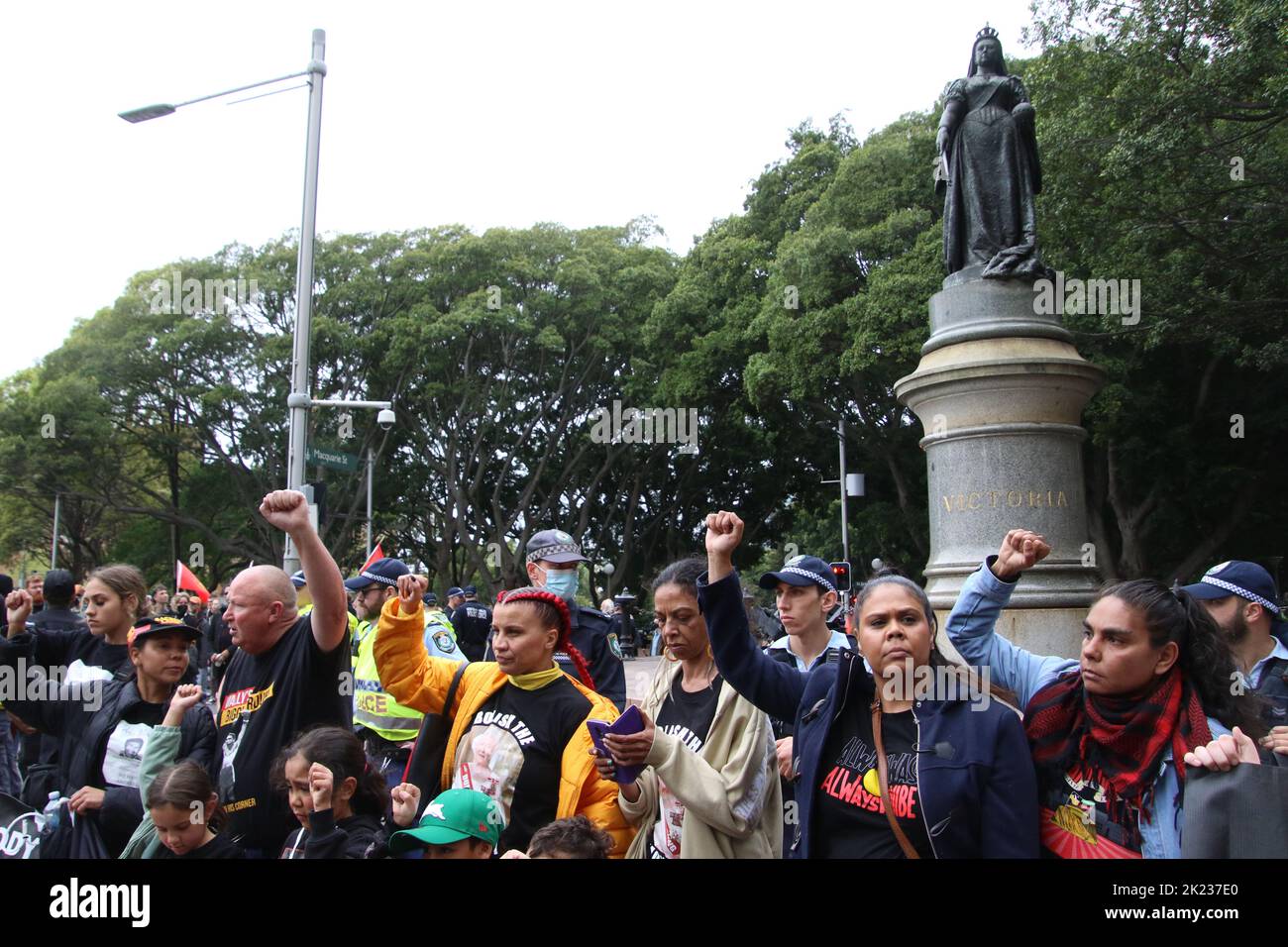 Sydney, Australia. 22nd September 2022. FISTT (Fighting In Solidarity ...