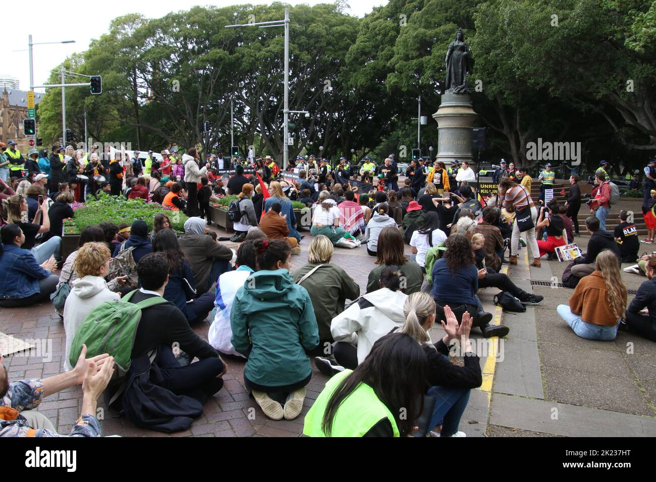 Sydney, Australia. 22nd September 2022. FISTT (Fighting In Solidarity ...