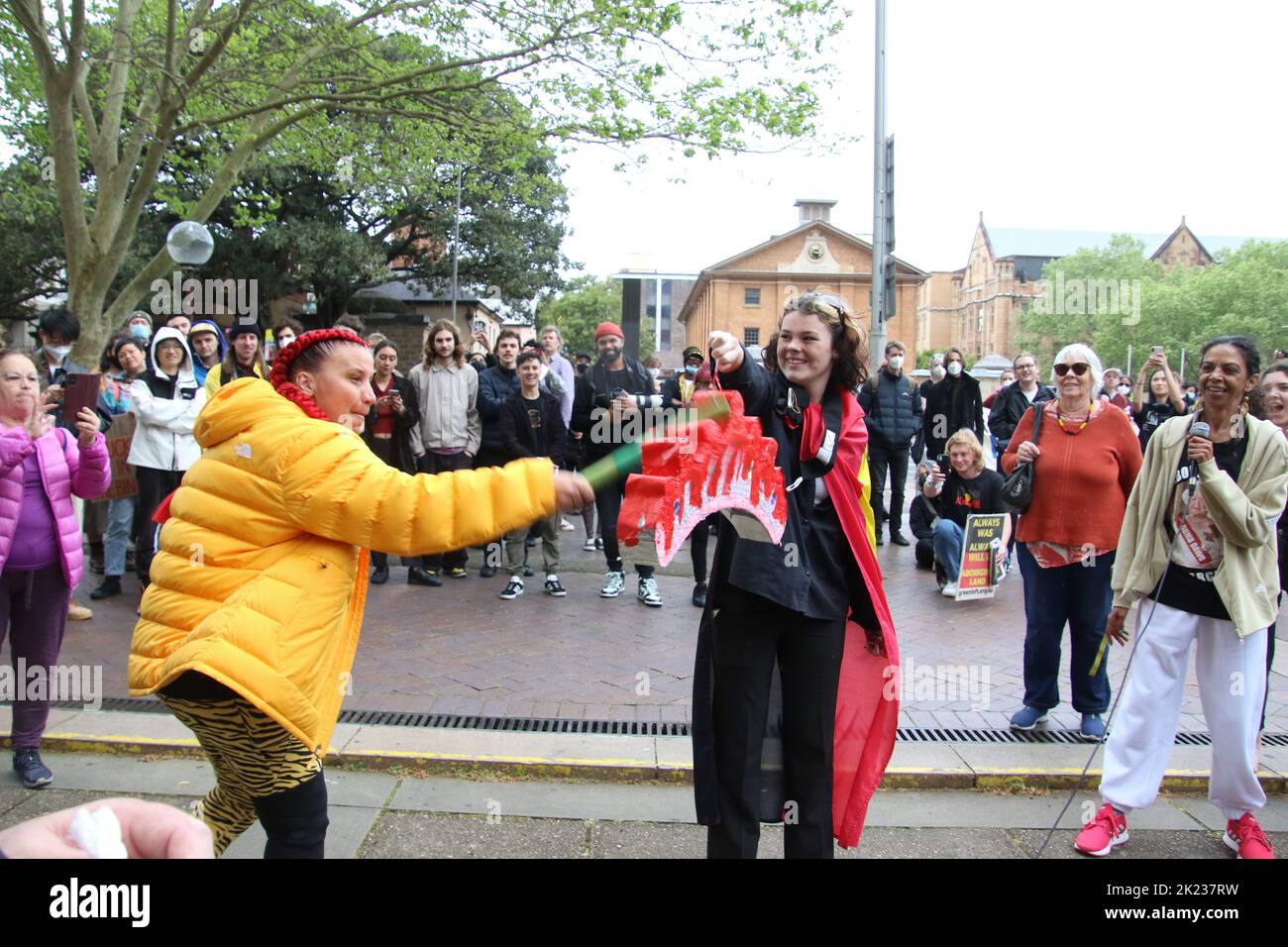 Sydney, Australia. 22nd September 2022. FISTT (Fighting In Solidarity ...
