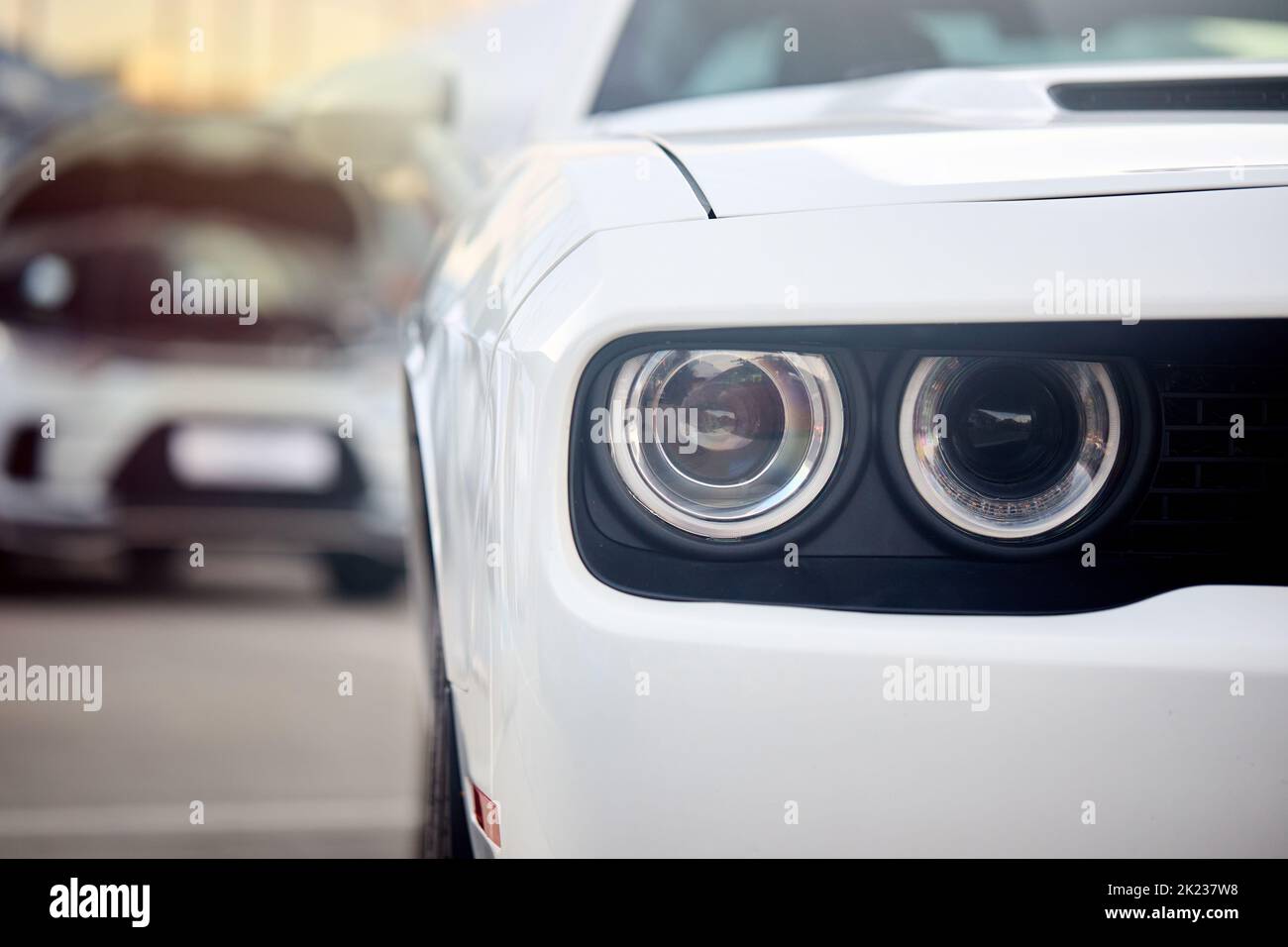 Berlin - August 2022: Dodge Challenger SRT Hellcat RED EYE WIDEBODY ... Berlin - August 2022: Dodge Challenger SRT Hellcat RED EYE WIDEBODY ...