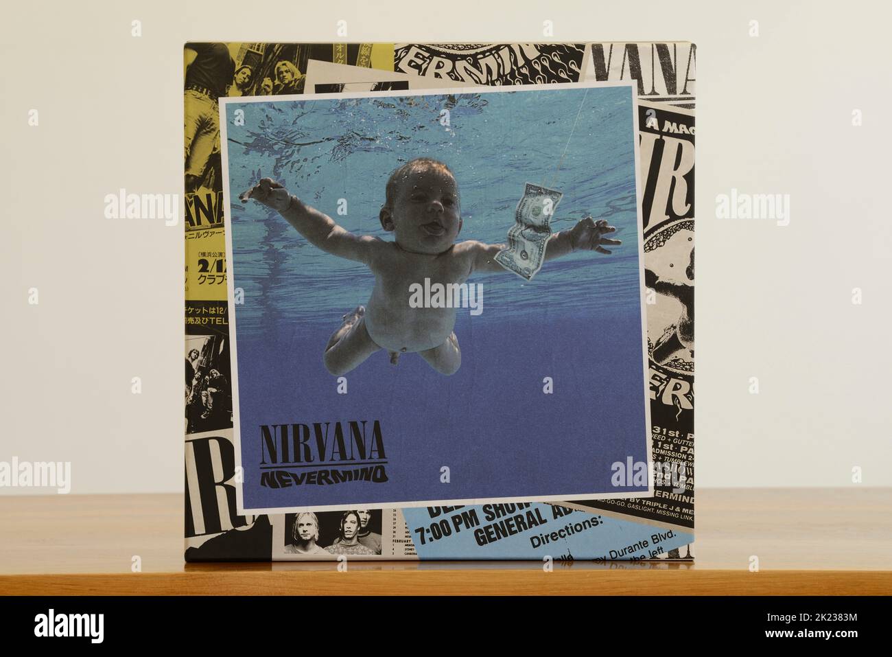 Nirvana album cover hi-res stock photography and images - Alamy