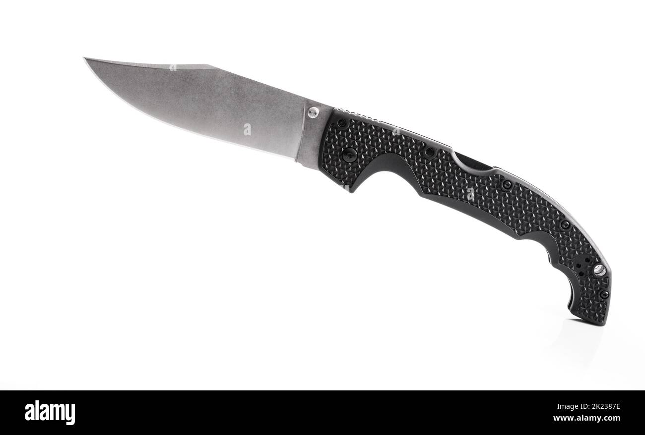 Jackknife isolated on white background Stock Photo - Alamy