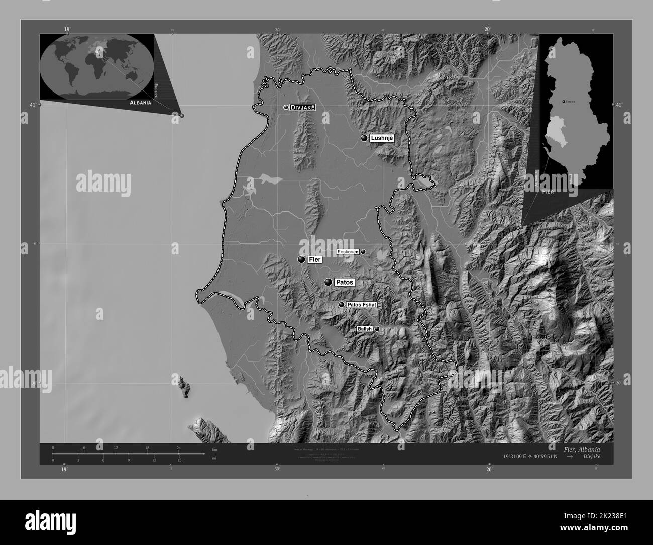 Fier map Stock Vector Images - Alamy