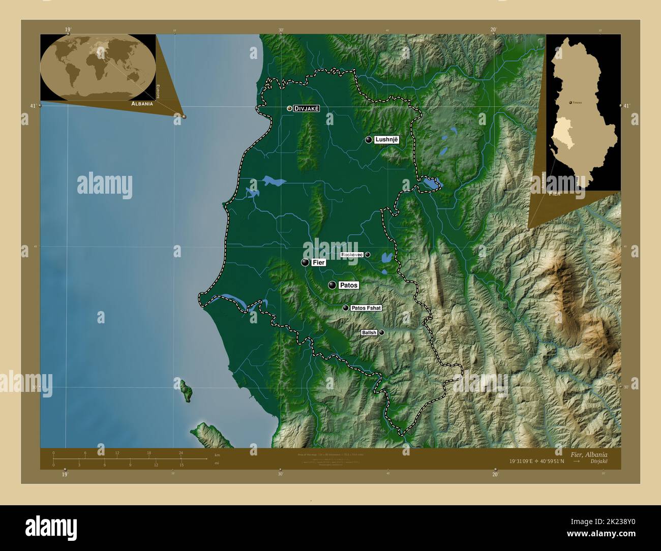 Fier map Stock Vector Images - Alamy