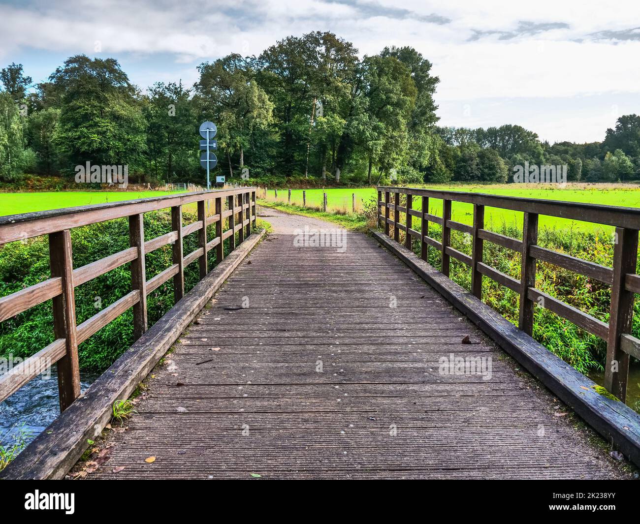 hiking at the berkel river in germany Stock Photo - Alamy