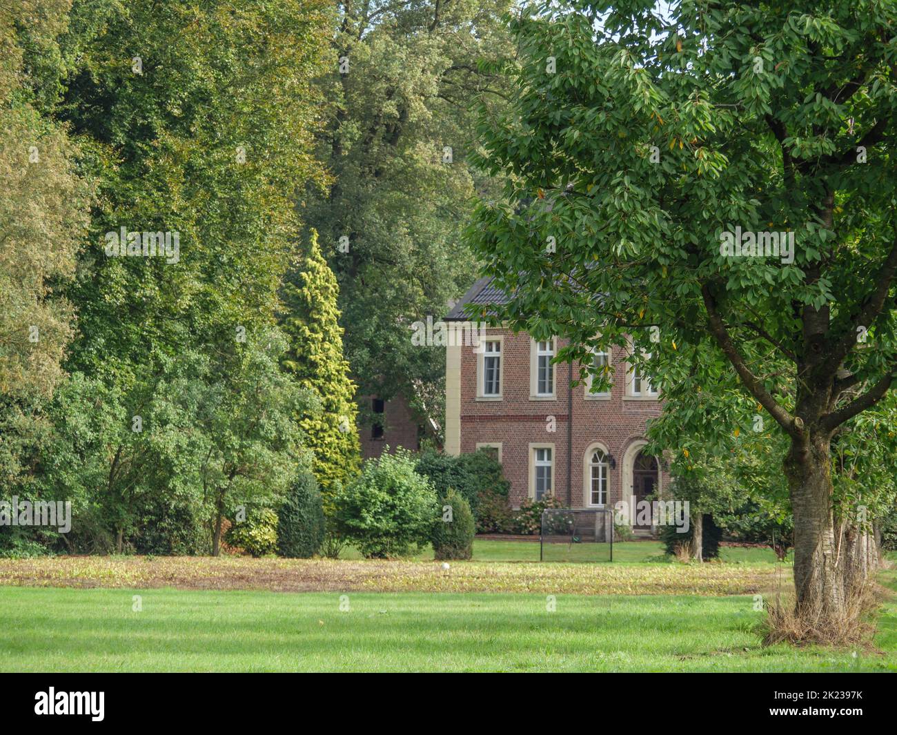 hiking at the berkel river in germany Stock Photo - Alamy