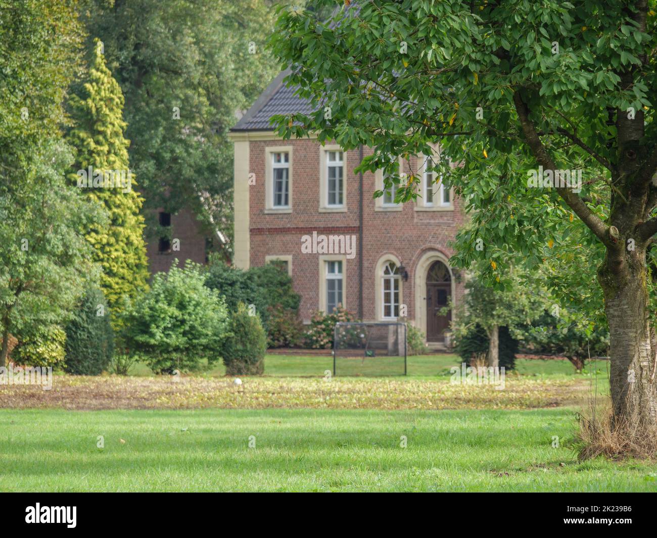hiking at the berkel river in germany Stock Photo - Alamy
