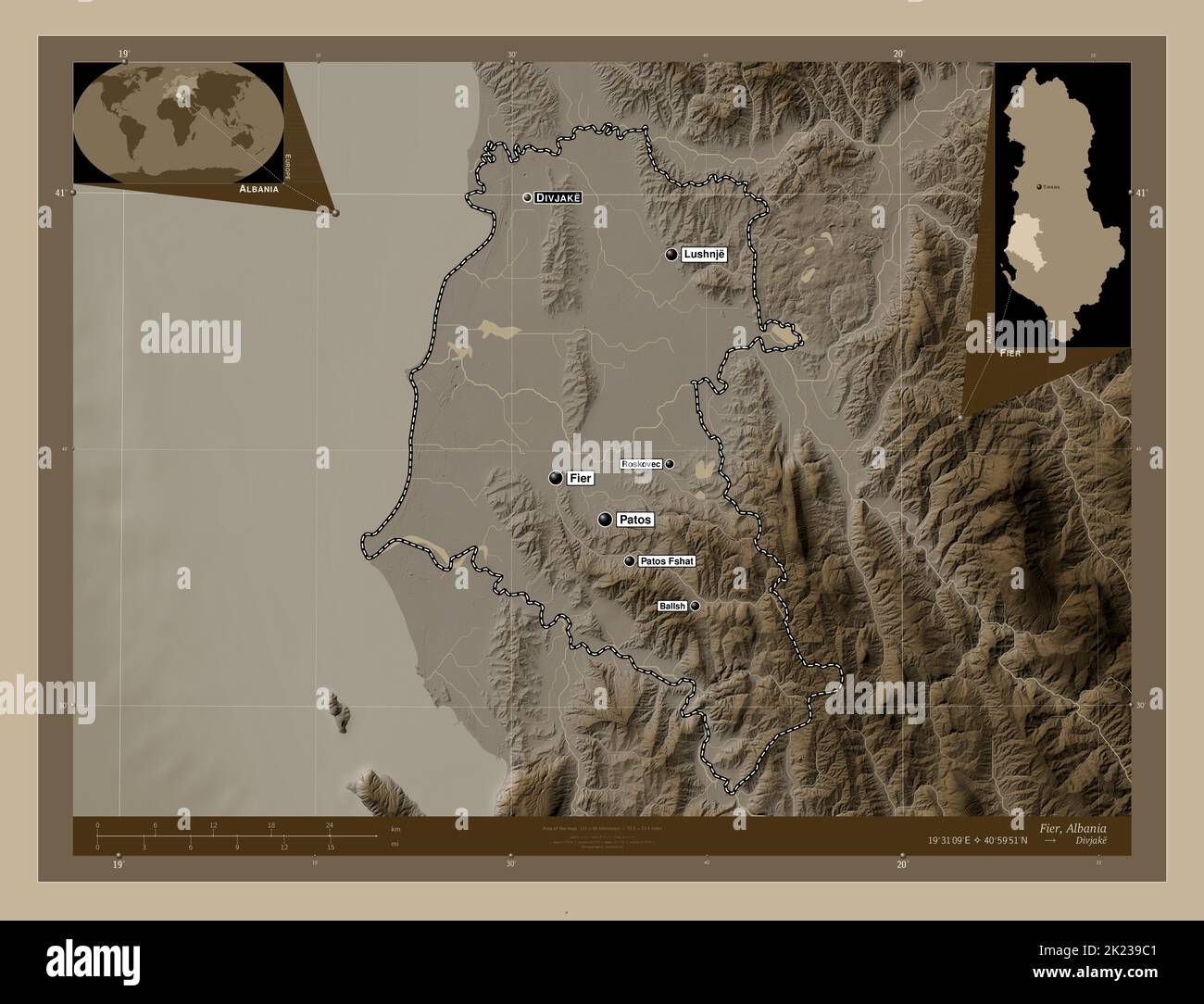 Fier map Stock Vector Images - Alamy