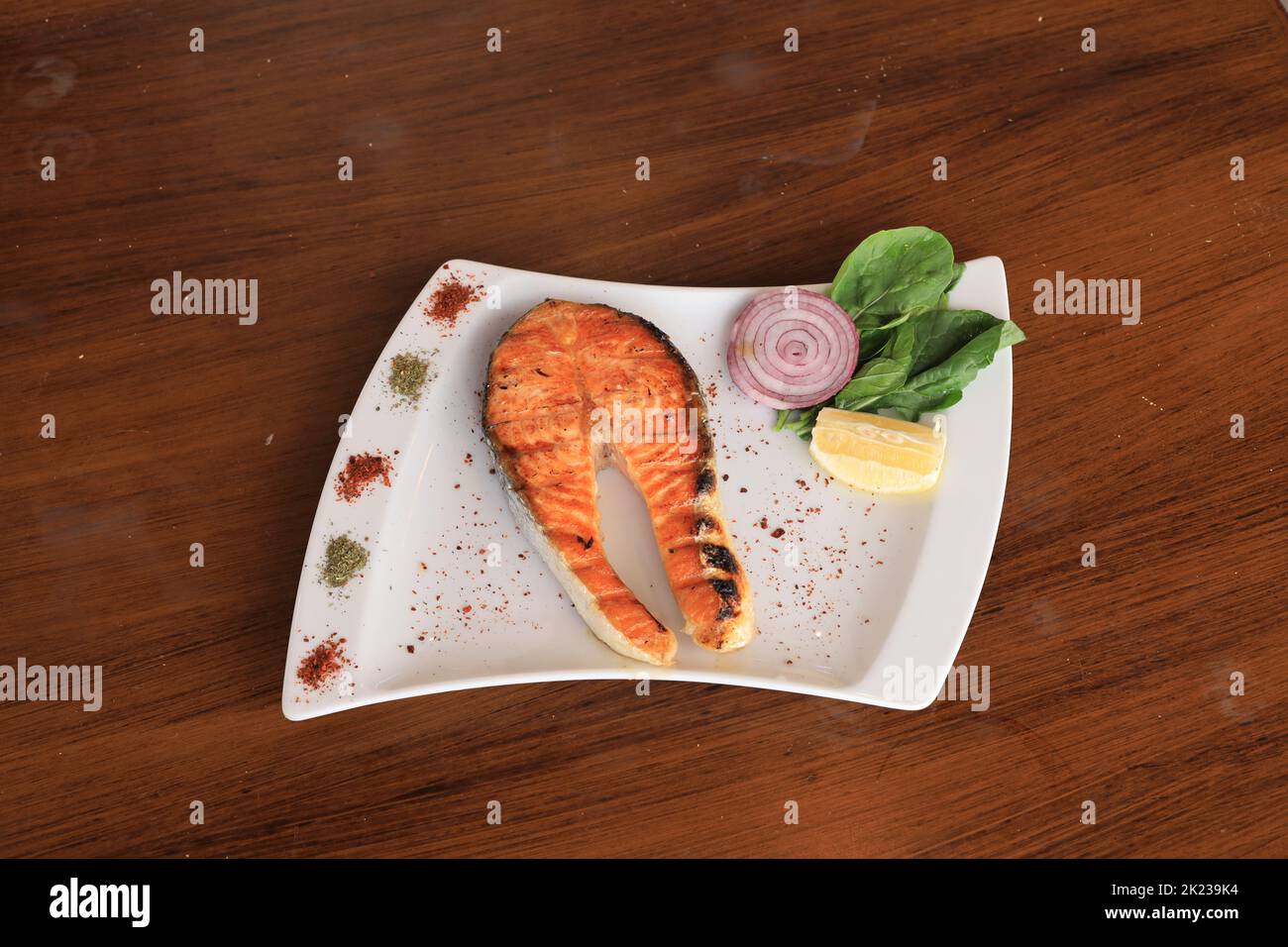 Poached cod sea lettuce hi-res stock photography and images - Alamy