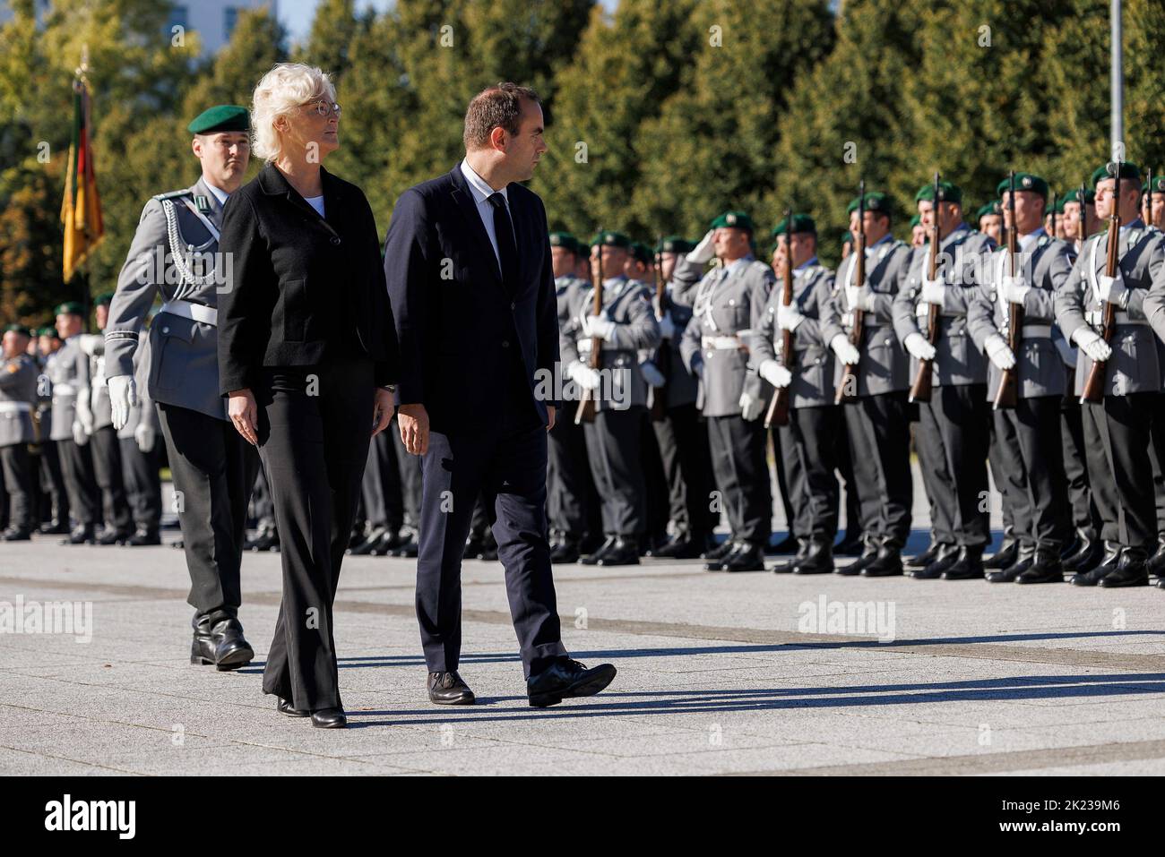 Berlin, Germany. 22nd Sep, 2022. Christine Lambrecht (SPD), Minister of ...