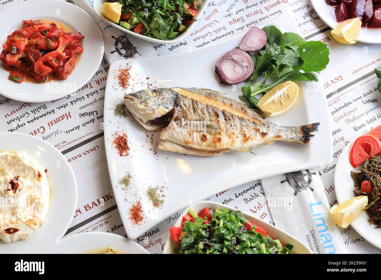 different kinds of cooked fish; grilled, poached, pan-broiled, bake ...