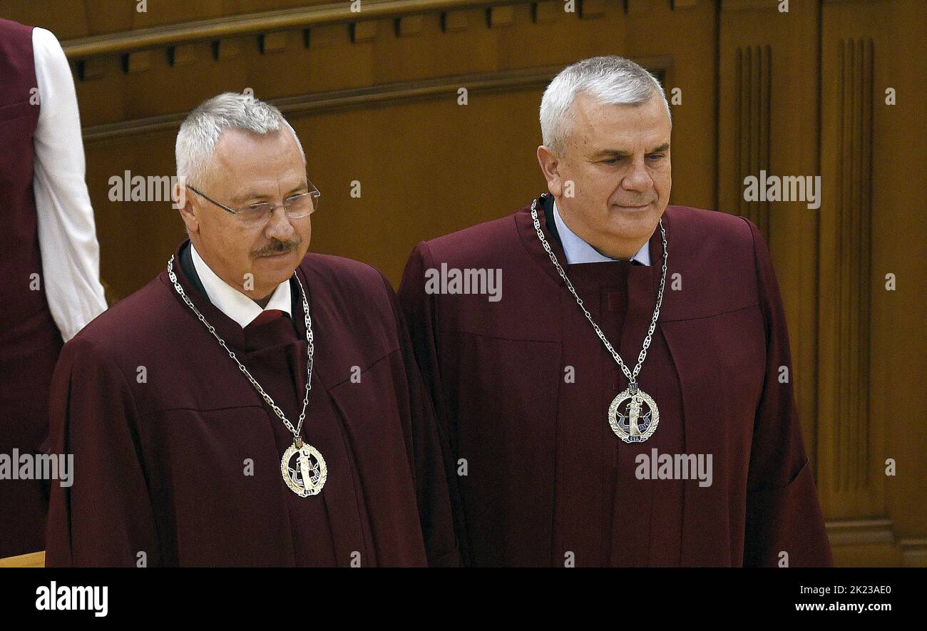 KYIV, UKRAINE - SEPTEMBER 21, 2022 - Acting Chief Justice of the ...