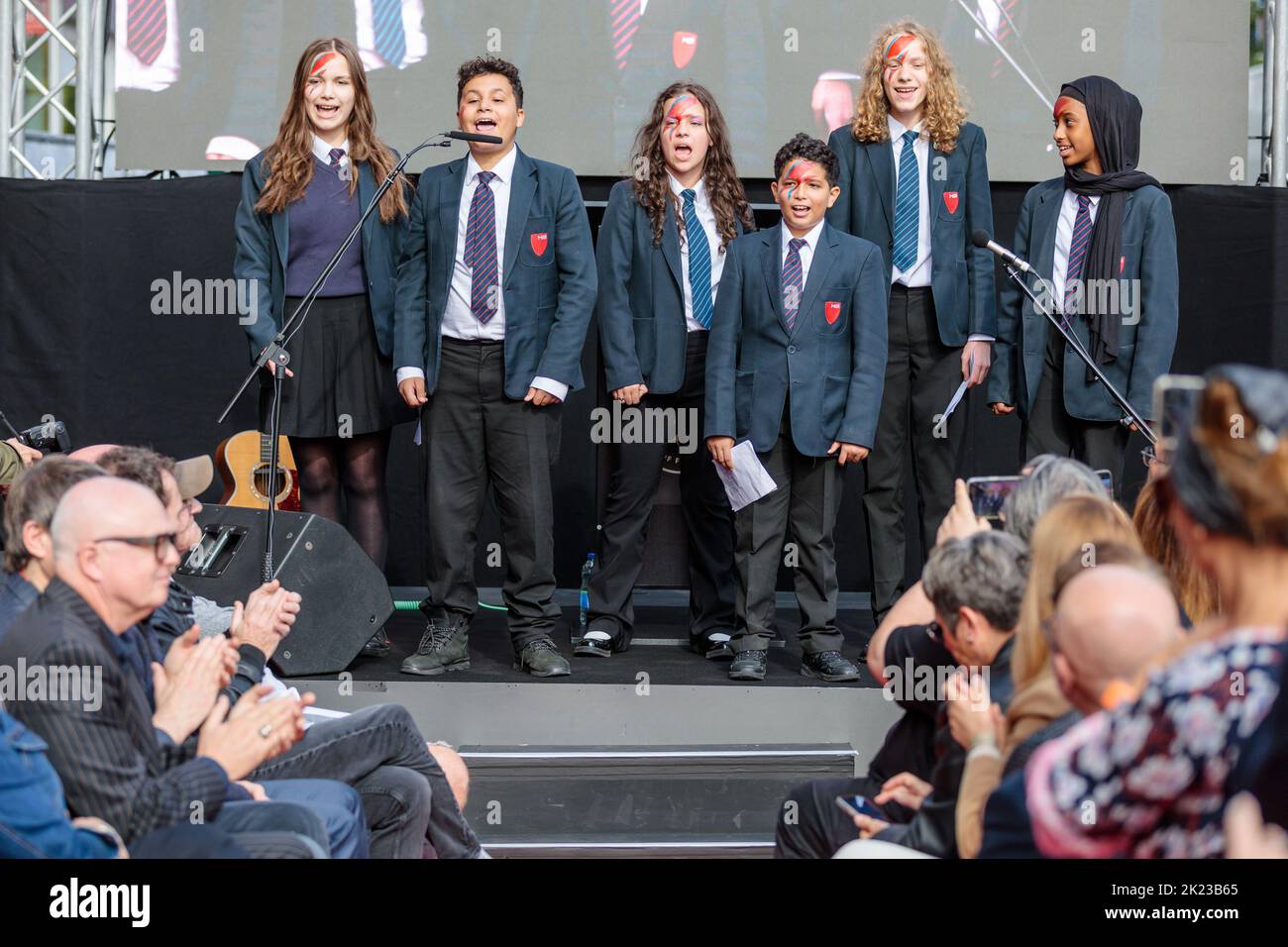 Camden, London, UK. 22nd September 2022. A star-studded red carpet ...