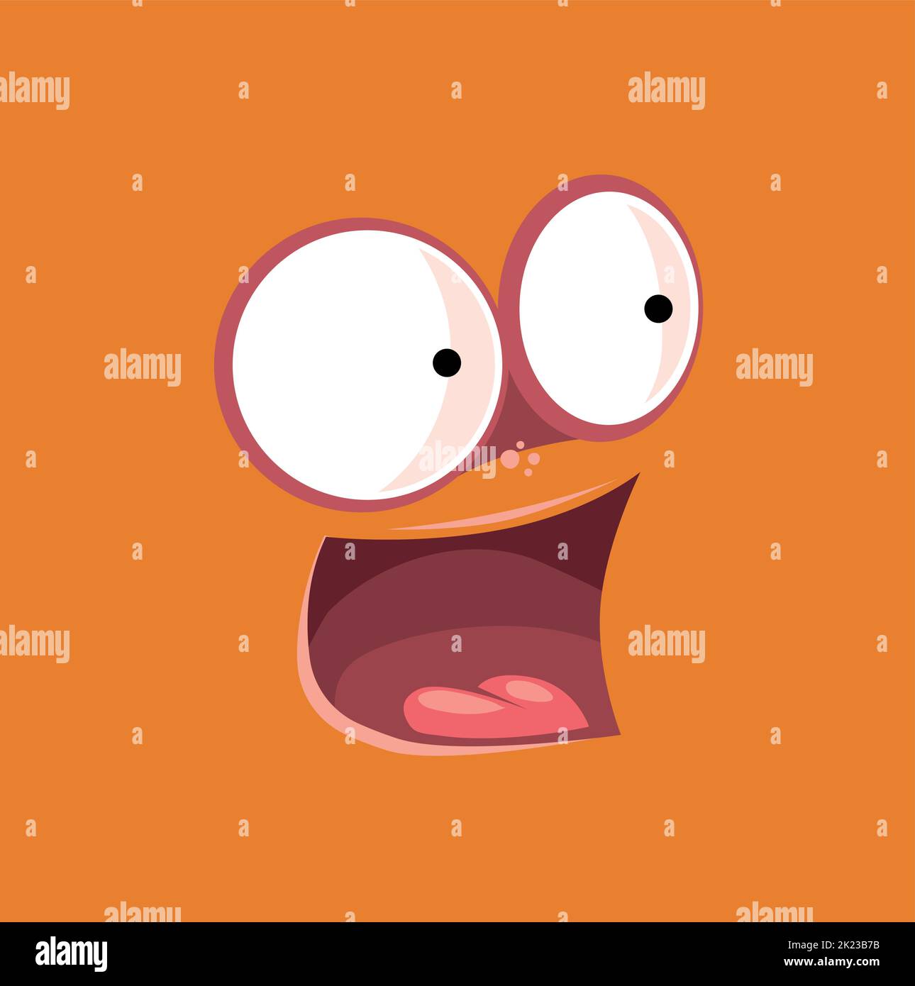 Funny expression cartoon hi-res stock photography and images - Alamy