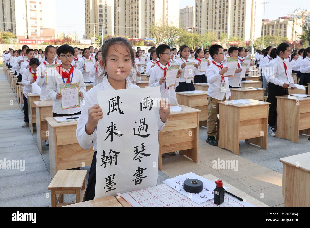 LIANYUNGANG, CHINA - SEPTEMBER 22, 2022 - An aerial photo shows ...