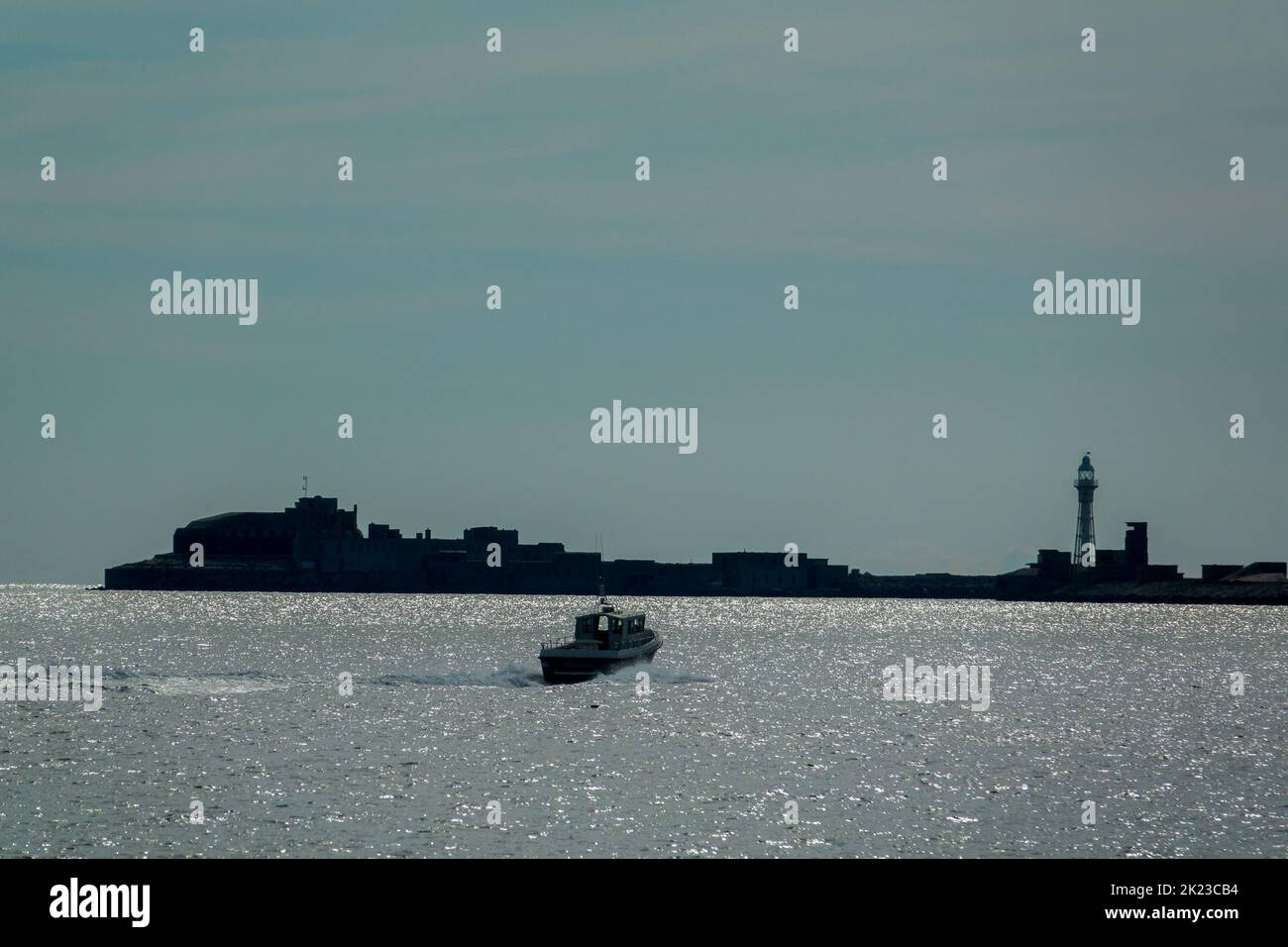 Portland breakwater fort hi-res stock photography and images - Alamy