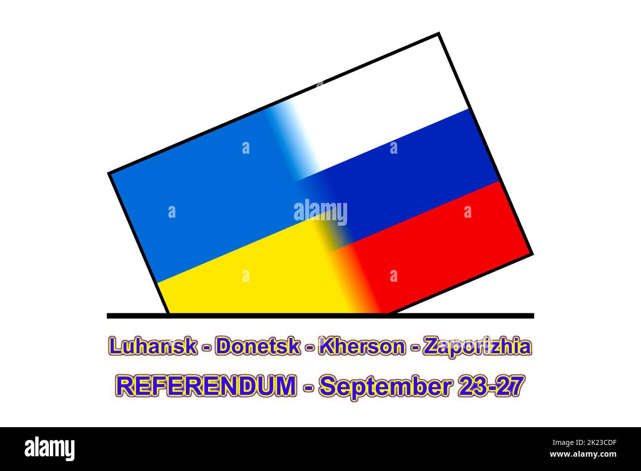 Referendum on becoming part of RUSSIA of Luhansk, Donetsk, Kherson and ...