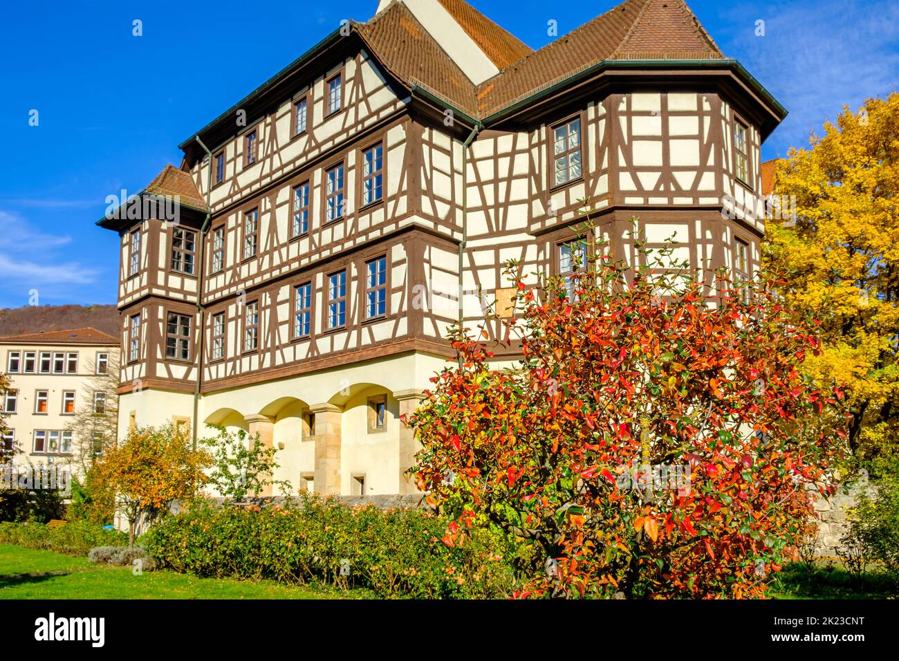 Urach Residential Palace, a Gothic and Renaissance edifice, Bad Urach ...