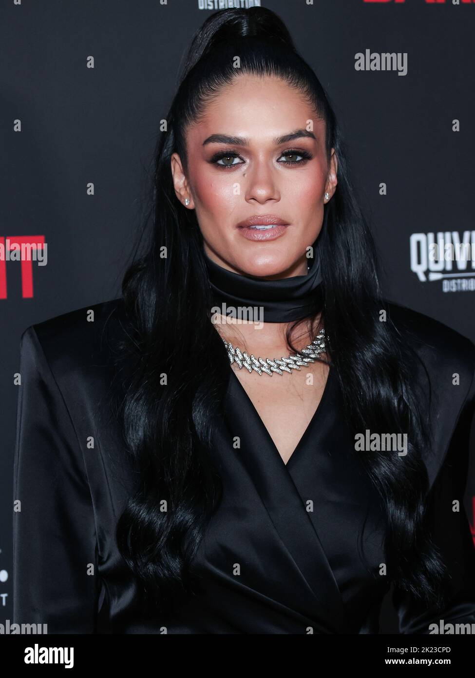 LOS ANGELES, CALIFORNIA, USA - SEPTEMBER 21: American model, television ...