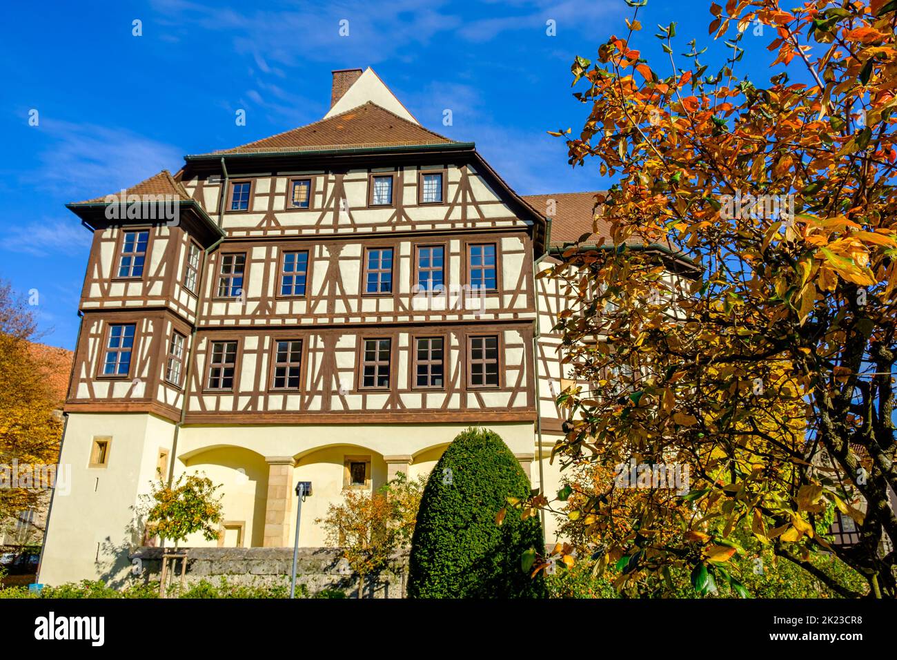 Urach Residential Palace, a Gothic and Renaissance edifice, Bad Urach ...
