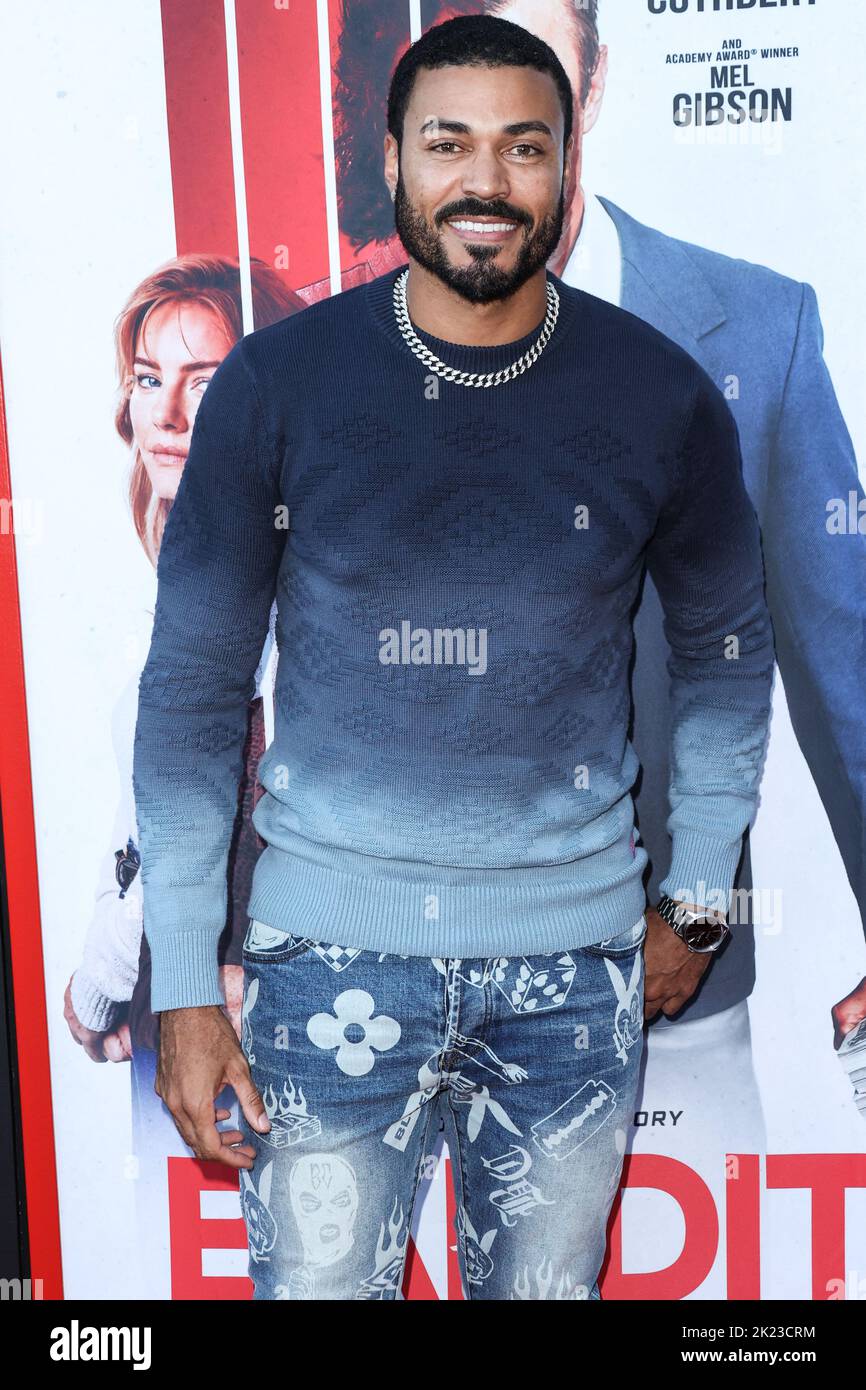 LOS ANGELES, CALIFORNIA, USA - SEPTEMBER 21: Brandon Williams arrives ...