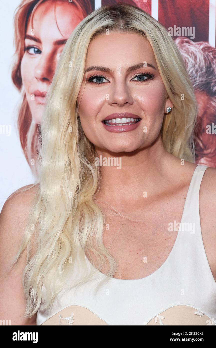 LOS ANGELES, CALIFORNIA, USA - SEPTEMBER 21: Canadian actress Elisha ...