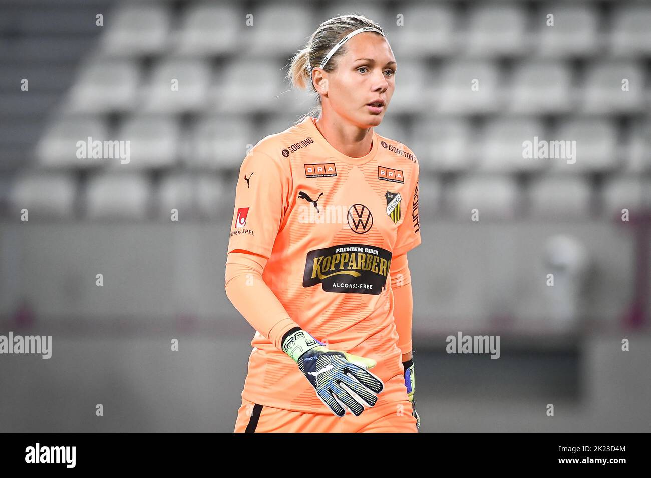 Paris, France - September 21, 2022, Jennifer FALK of BK Hacken during ...