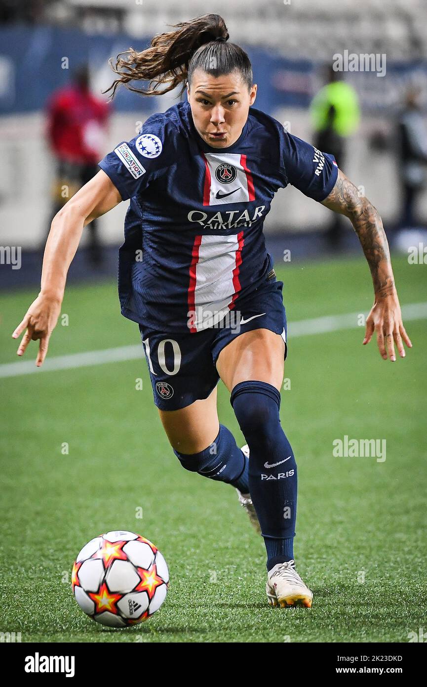 Paris, France, France. 21st Sep, 2022. Ramona BACHMANN of PSG during ...