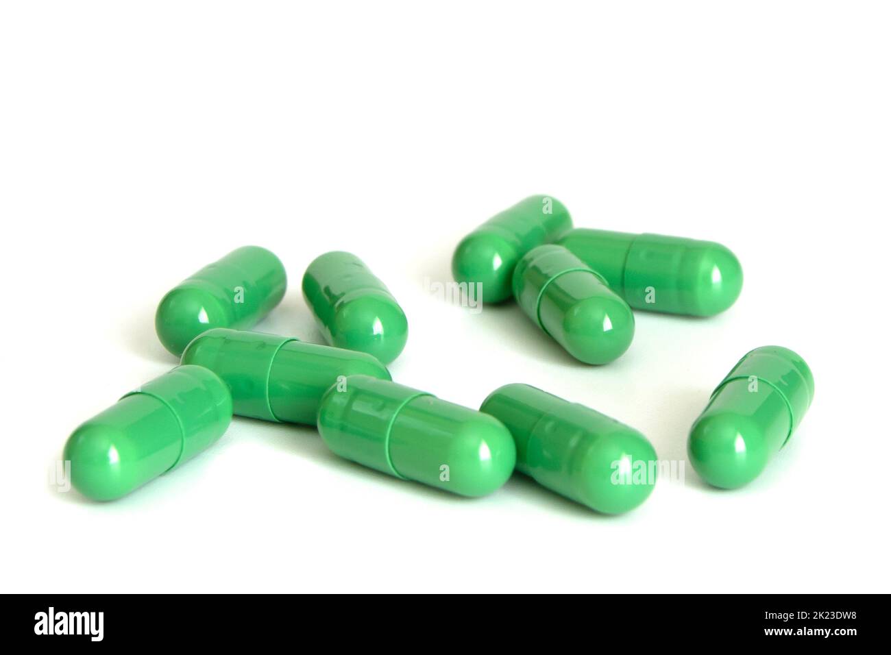 Herb capsules Cut Out Stock Images & Pictures - Alamy