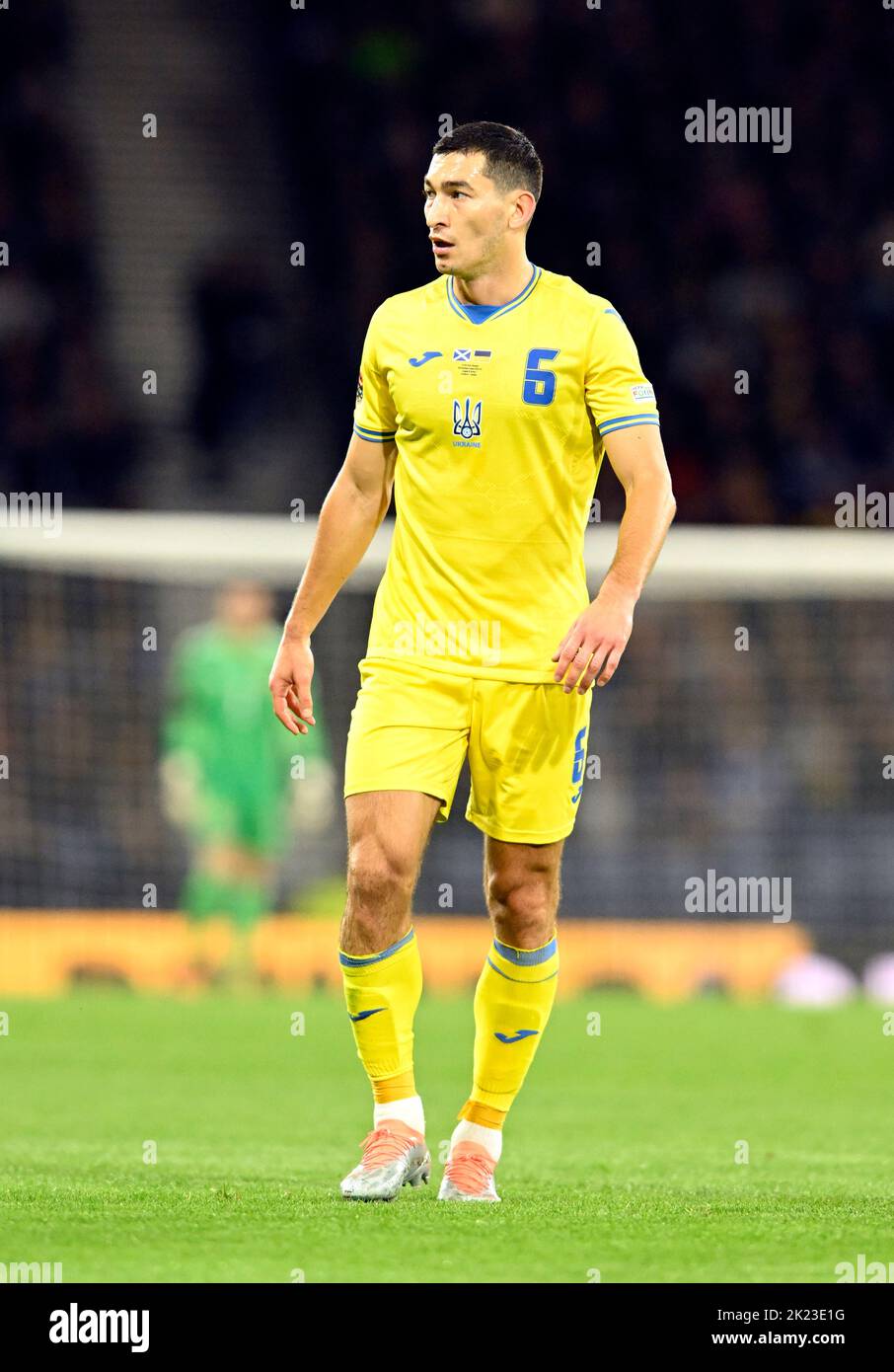 Glasgow, Scotland, 21st September 2022. Taras Stepanenko of Ukraine ...