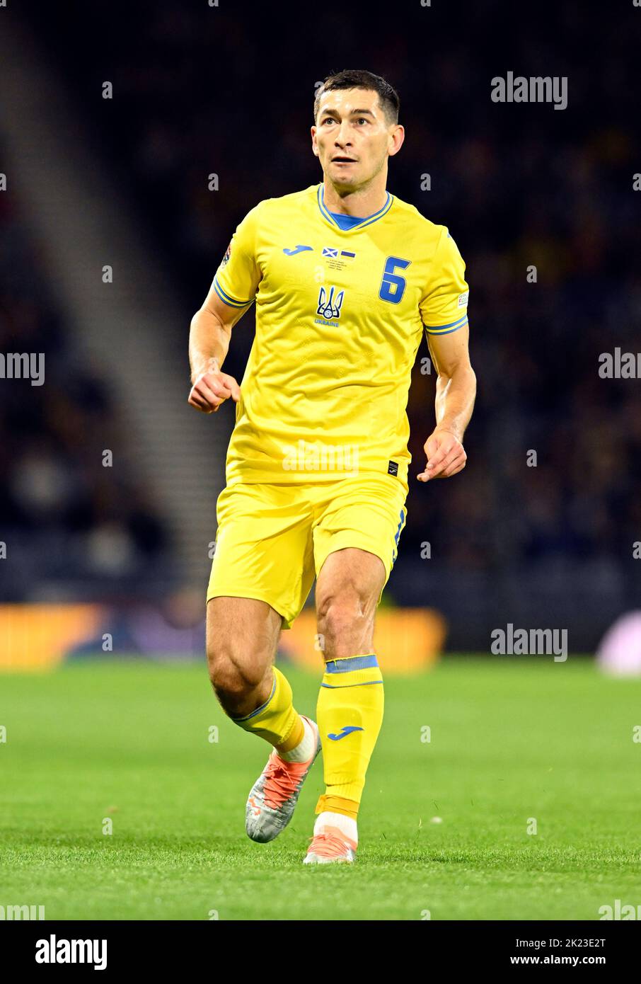 Glasgow, Scotland, 21st September 2022. Taras Stepanenko of Ukraine ...